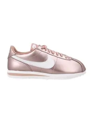 Nike Metallic Synthetic Leather Sneakers - Mtlc Red Bronze