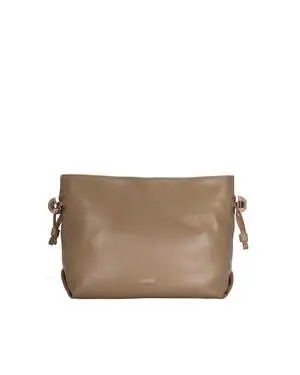Liu Jo Faux Leather Shoulder Bag - Mud