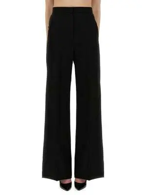 Max Mara Wide Leg Trousers - Black