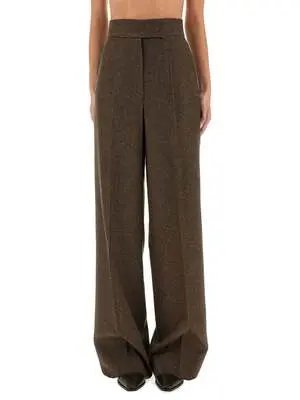 Max Mara Wide Leg Pants 40 - Brown
