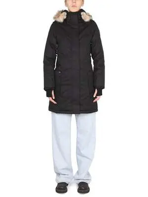 NOBIS Hooded Parka Coat - Black