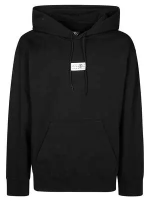MAISON MARGIELA Cotton Hoodie - Nero