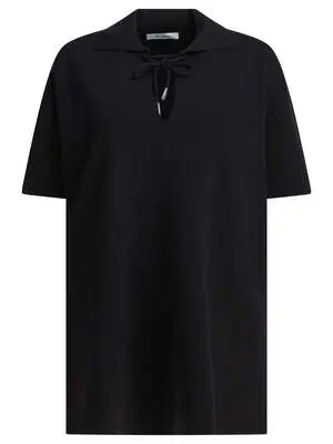 Max Mara Polyamide Sweater Top - Black