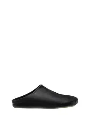 MAISON MARGIELA Anatomical Toe Leather Sabot Sandals For - Nero