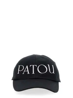 PATOU Baseball Cap With Logo - Black