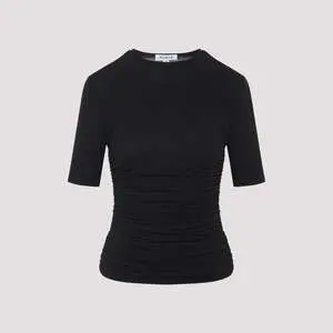 Alaïa Pleats T-shirt - Black