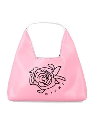 Marni Mini Chic Crossbody Bag - Pink