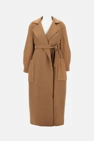 Max Mara Elegant Wool Jacket - Camel