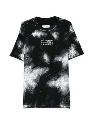 MAISON MARGIELA Classic Cotton T-shirt For - Black
