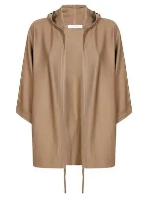 Max Mara Aster Hooded Drawstring Cardigan