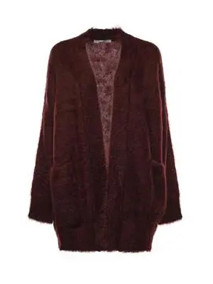 Max Mara Chic Cardigan Perfect For Fw25 - Cherry