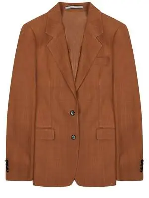 Tagliatore Single Breasted Jacket - Brown