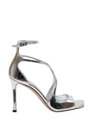 JIMMY CHOO Jimmy Choo Metallic Strappy High Heel Sandals