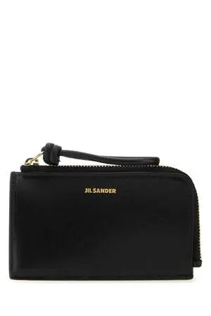 JIL SANDER Card Wallet - Black