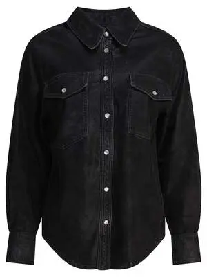 MARANT ETOILE Karima Mini Shirt - Black