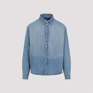 Jacquemus The Simon De-nîmes Denim Shirt - Blue