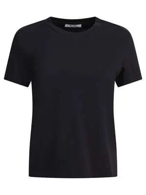 Max Mara 100% Cotton Essential T-shirt - Black