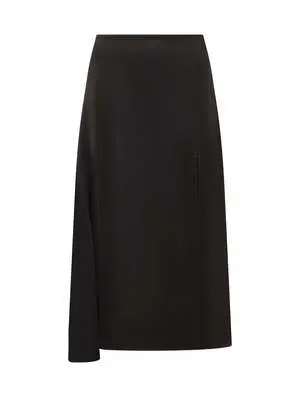 JIL SANDER Viscose Mini Skirt