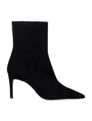 STUART WEITZMAN Power Zip 75 Ankle Boots - Black