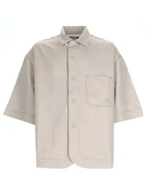Jacquemus Pocket Shirt - Lightbeige