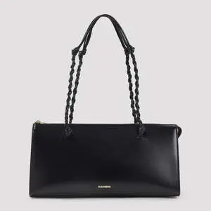 JIL SANDER Mini Tangle Tent Shoulder Bag - Black