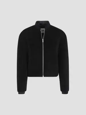 JIL SANDER Essential Zip-up Jacket - Black