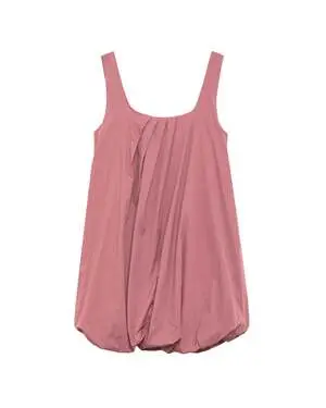 Alpha Studio Cotton Blend Mini Dress