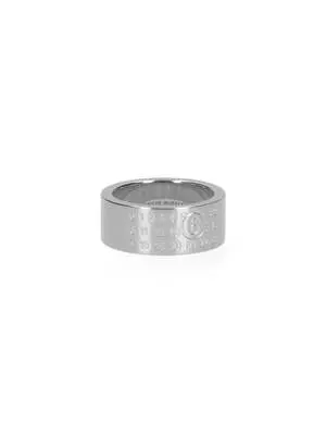 MAISON MARGIELA Logo Ring - Silver