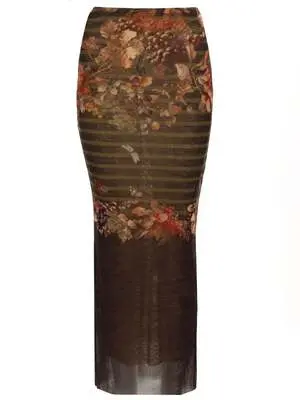 JEAN PAUL GAULTIER Trendy Mini Skirt - Multicolour
