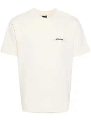 Jacquemus Classic Grosgrain T-shirt - Beige