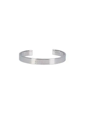 MAISON MARGIELA Polished Brass Bracelet - Silver