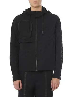 DIESEL® Relaxed-fit Hooded Jacket With Zip Closure