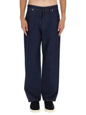 Stone Island Loose Fit Denim Trousers
