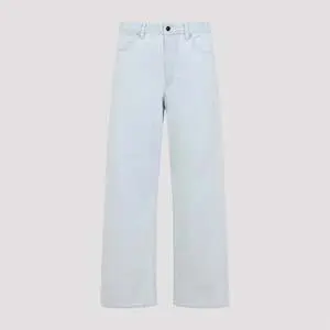 Stone Island Loose-fit Five-pocket Jeans - Blue