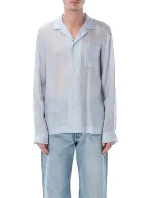 Dries Van Noten Clasen Shirt Print - Blue