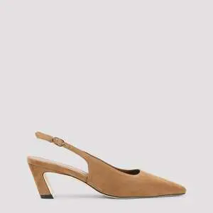 STUART WEITZMAN Vinnie Slingback Pump 50 - Brown