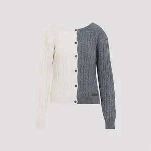 Moschino Bicolor Cardigan - Grey