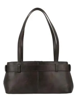OSOI Shoulder Brocle Mini Bag - Brown