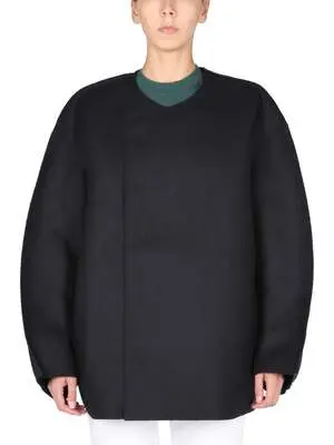Sunnei Loose Fit Coat - Blue