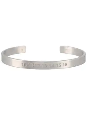 MAISON MARGIELA Elegant Bracelet Number Reference - Silver