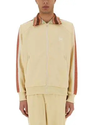 SASQUATCHFABRIX Track Jacket With Striped Collar And Sleeves