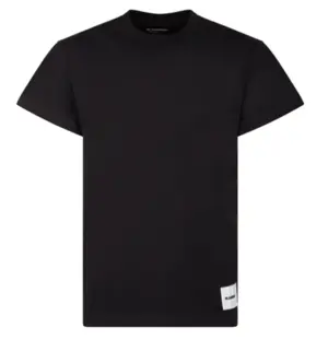 JIL SANDER 3-pack' T-shirt Set - Black