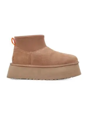 UGG Classic Mini Dipper Boots 12 Cm Shaft Height - Brown