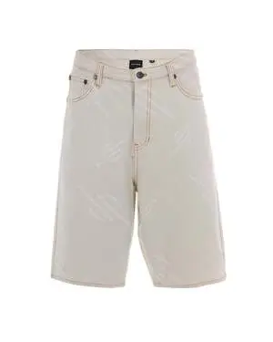 DAILY PAPER UOMO Printed Cotton Shorts - Foggy Dew