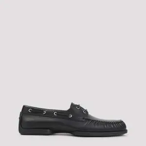 JIL SANDER Ruched Detail Loafers