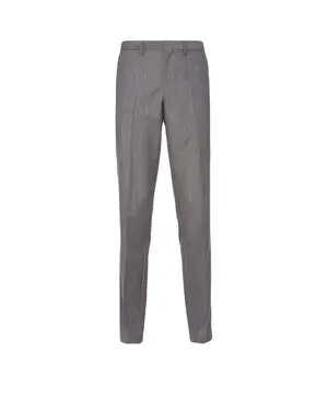 Prada Mohair And Silk Tailored Pants - Grigio