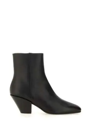 Roberto Festa Calf Leather Ankle Boots - Black