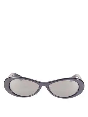 Jacquemus Oval-frame Sunglasses - Grigio