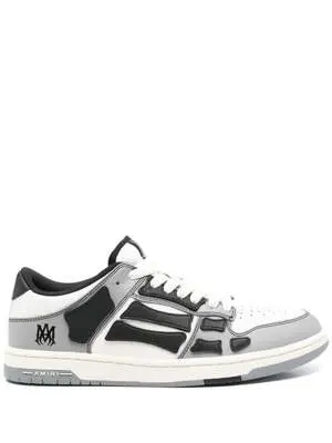 Amiri Varsity Skel-top Low - Black
