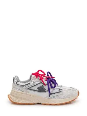 Dsquared2 Dynamic Fashion Sneakers - Bianco/argento